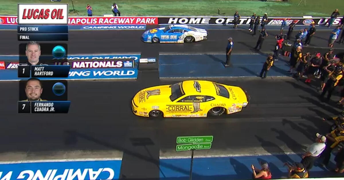 Matt Hartford wins Pro Stock at the 2023 Dodge Power Brokers NHRA U.S ...