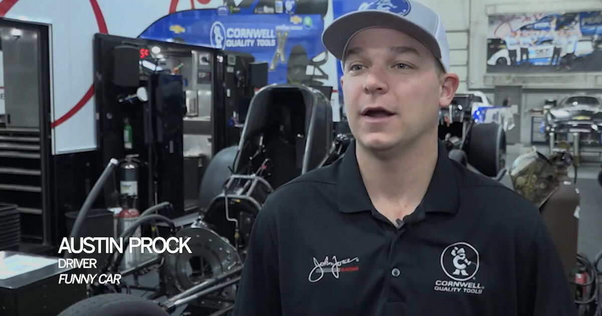 Austin Prock prepares for Funny Car debut
